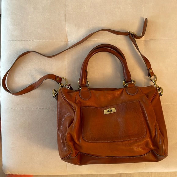 J. Crew | Bags | J Crew Vintage Leather Purse | Poshmark